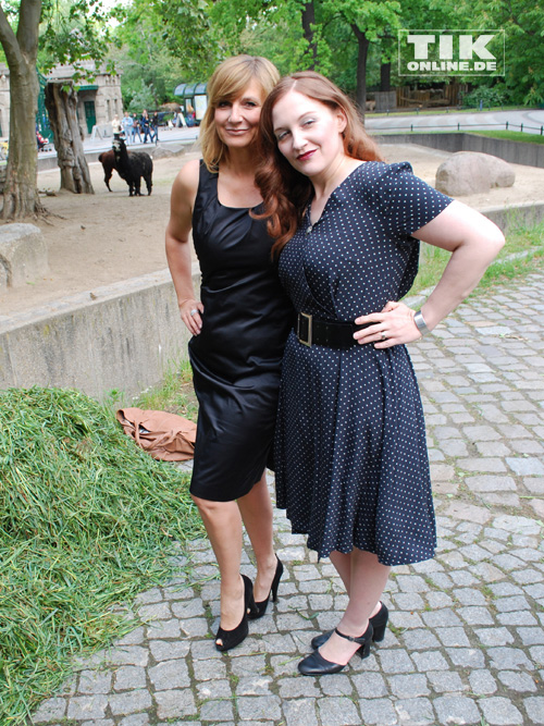 Kim Fisher und Luci van Org: Elefanten-Rüssel unterm Rock! | TIKonline.de